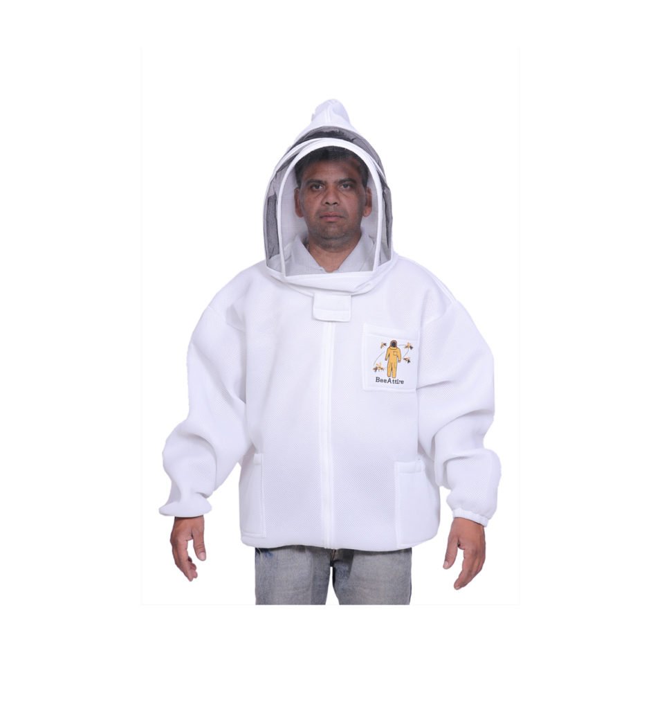 Vented Bee Jacket | Mesh Bee Jackets with Hood - BeeAttire