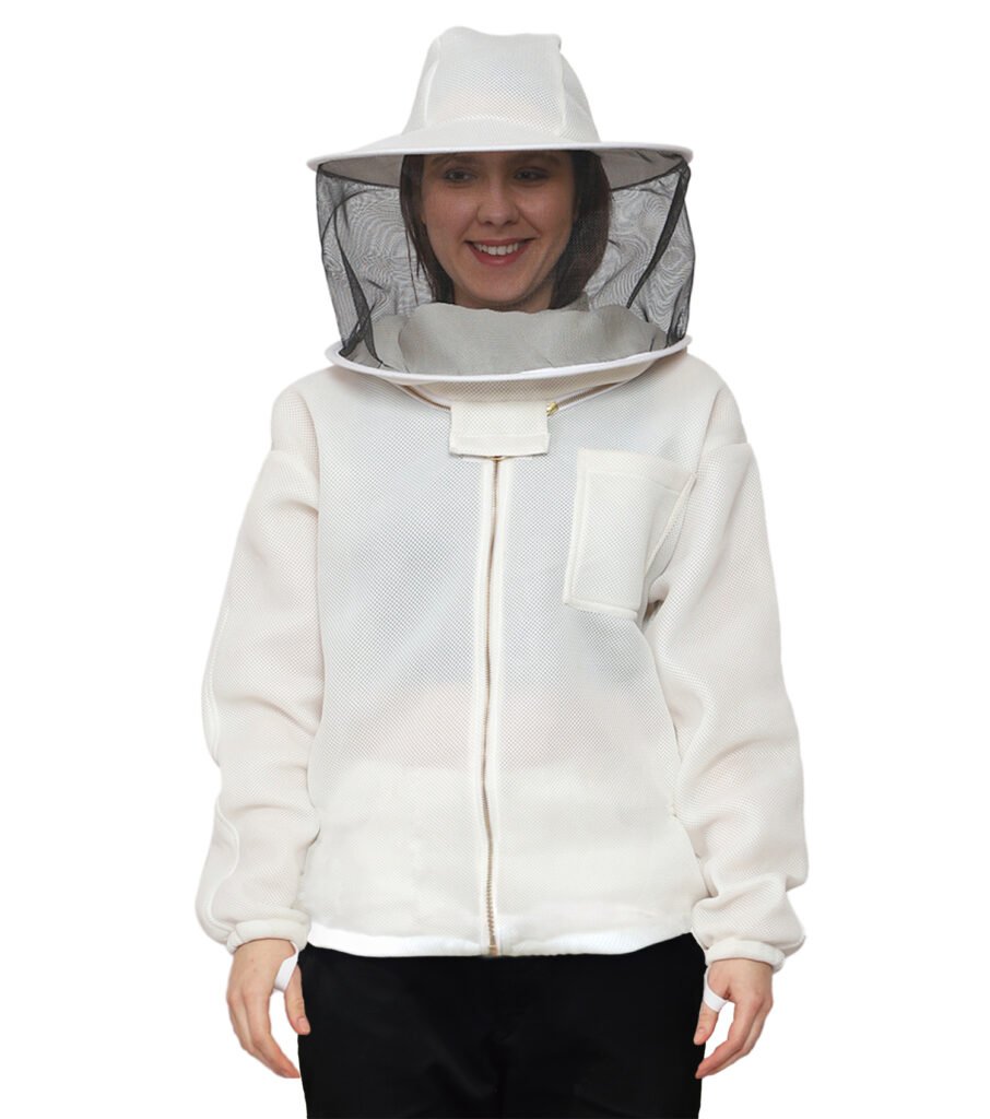 Vented Bee Jacket | Mesh Bee Jackets with Hood - BeeAttire